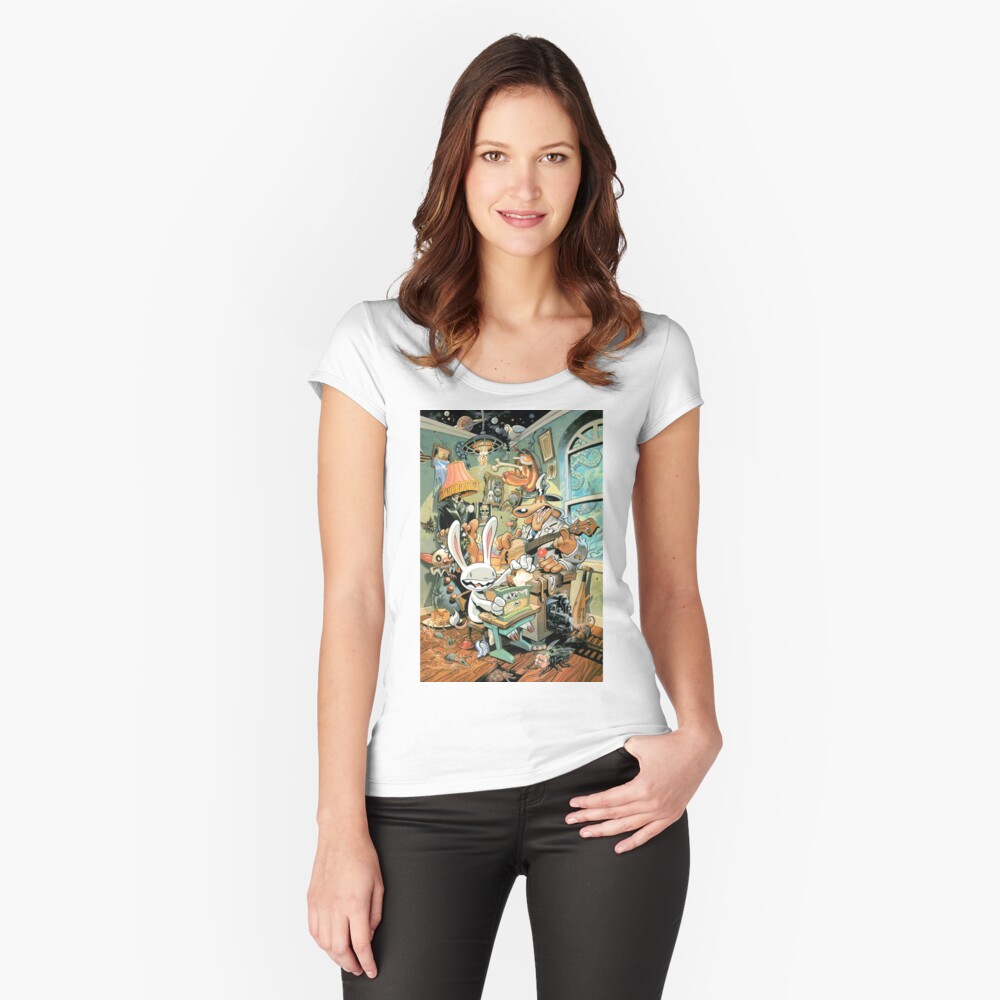 "Sam and Max" Essential T-Shirt by Purpleworld1 | Redbubble