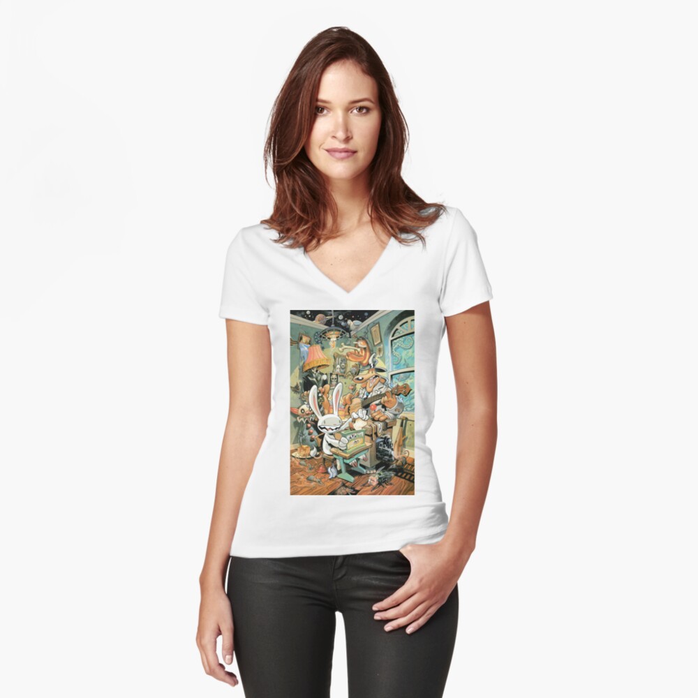 "Sam and Max" Essential T-Shirt by Purpleworld1 | Redbubble