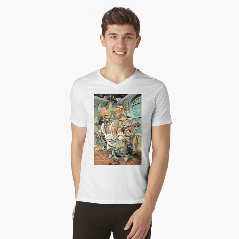 "Sam and Max" Essential T-Shirt by Purpleworld1 | Redbubble