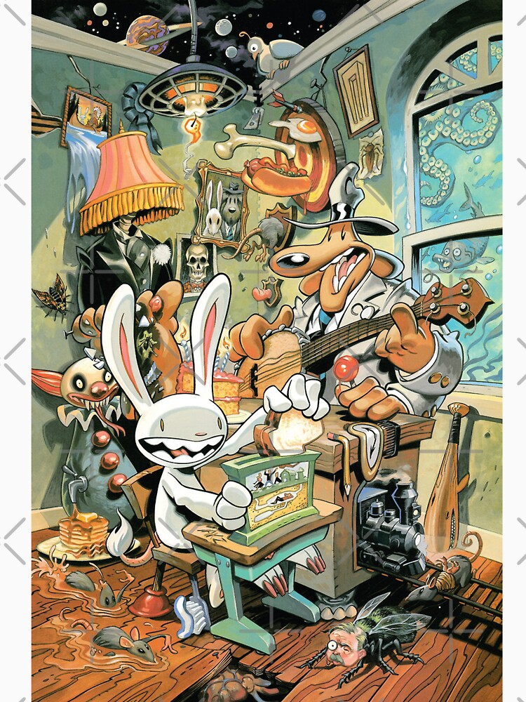 "Sam and Max" Essential T-Shirt by Purpleworld1 | Redbubble