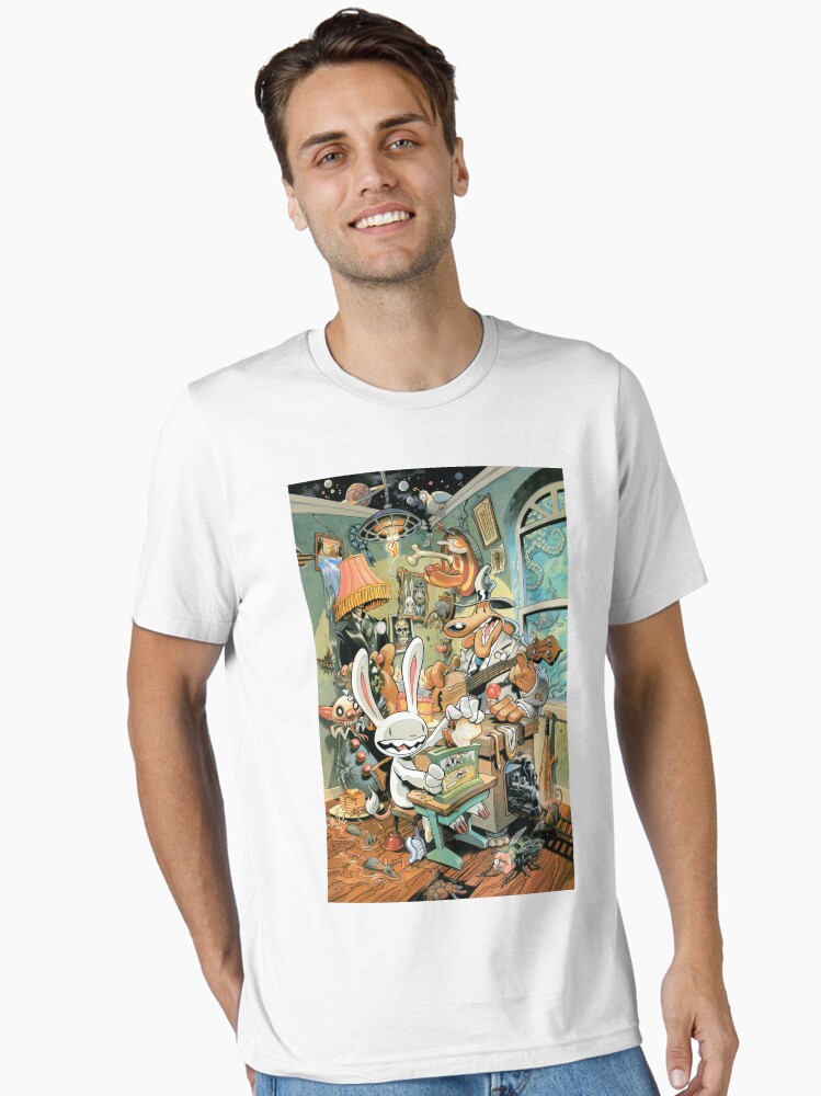 "Sam and Max" Essential T-Shirt by Purpleworld1 | Redbubble