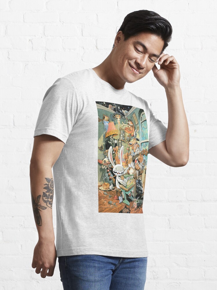 "Sam and Max" T-shirt by Purpleworld1 | Redbubble