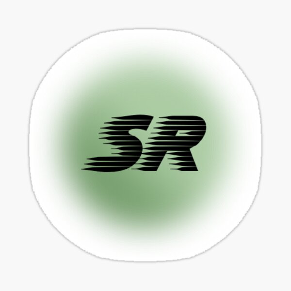 "SR Logo" Sticker by Shayan-R | Redbubble