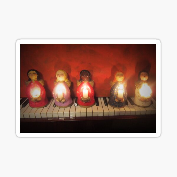 "angels" Sticker for Sale by MaviSchirripa | Redbubble