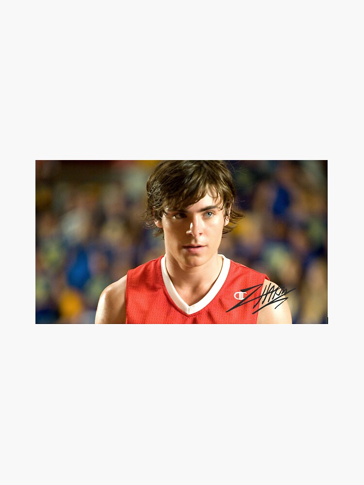 "High School Musical Troy Bolten Stickers and Posters" Sticker for Sale ...