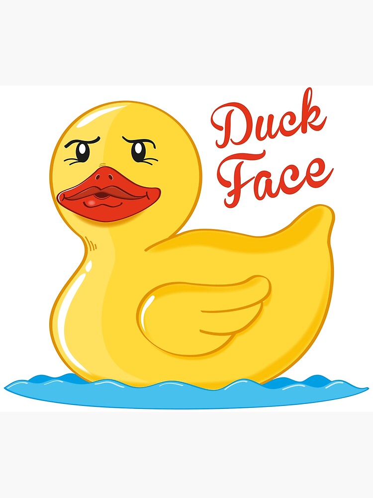 "Duckface" Poster by stfn | Redbubble