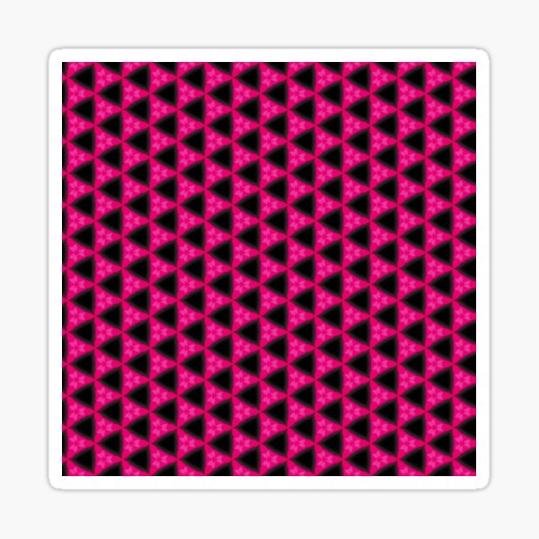 "Neon Pink Pattern" Sticker for Sale by lashton9173 | Redbubble