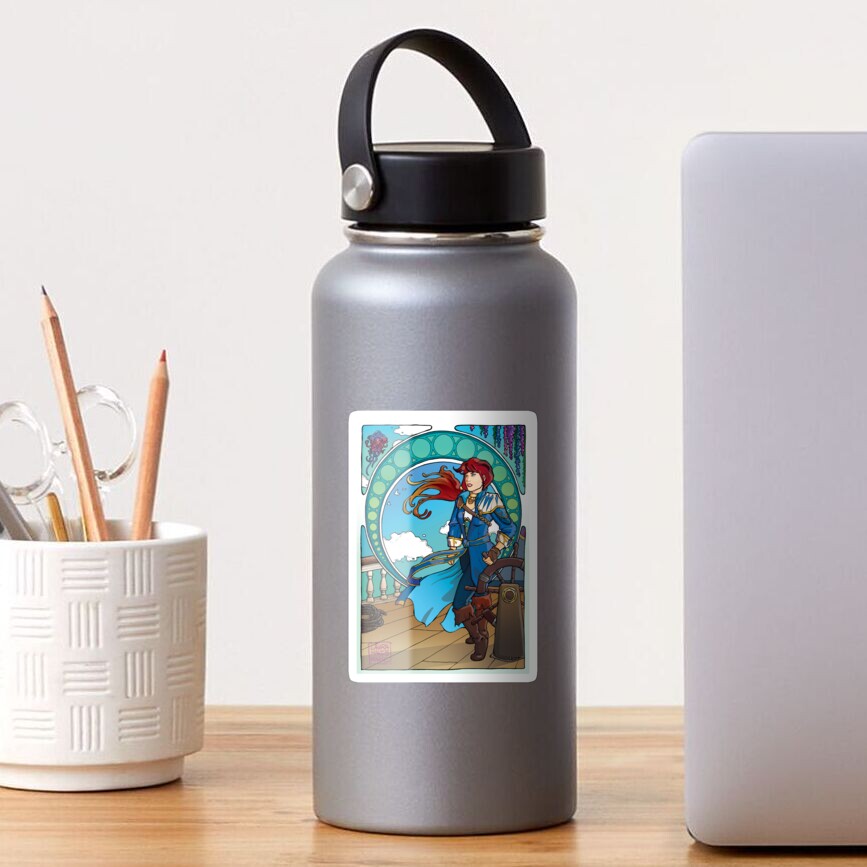 "Jhoira the Weatherlight Captain" Sticker for Sale by lauragabriel ...