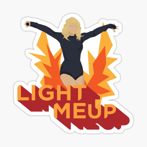 "Light Me Up" Sticker for Sale by taylorstycoon | Redbubble