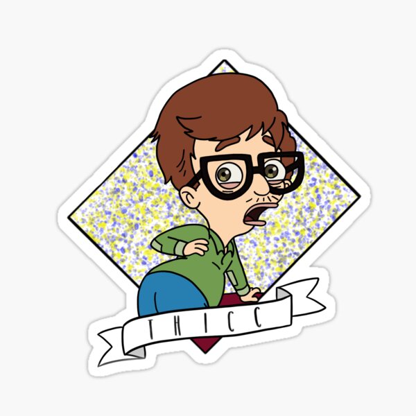 Craft Supplies & Tools Andrew Big Mouth Die Cut Sticker Paper, Party ...