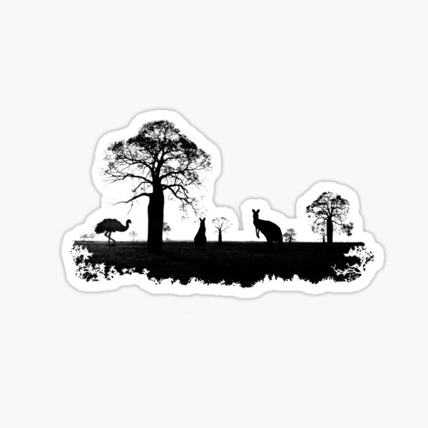 "Outback Australia" Sticker for Sale by wanungara | Redbubble