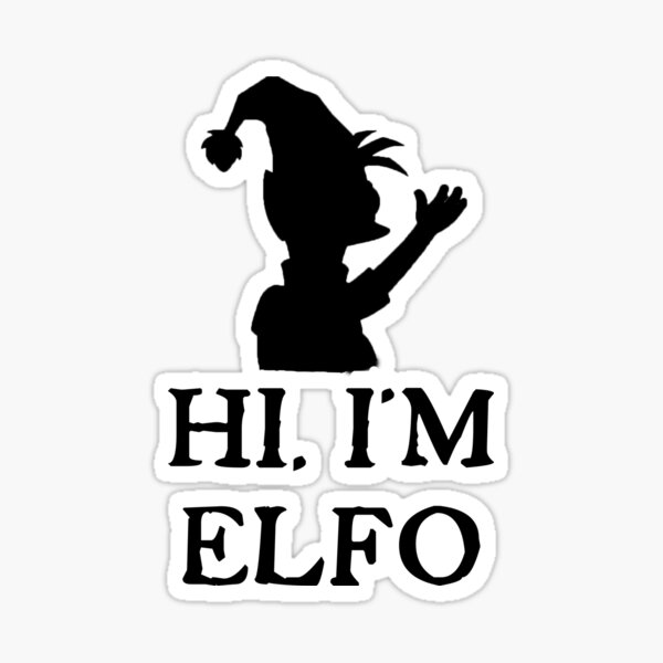 Sticker: Elfo | Redbubble
