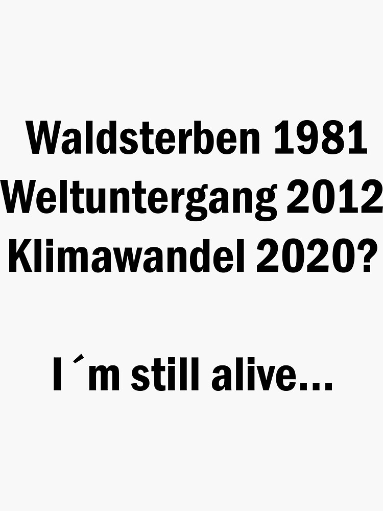 " despite all these crises. Then show it with this design." Sticker for ...