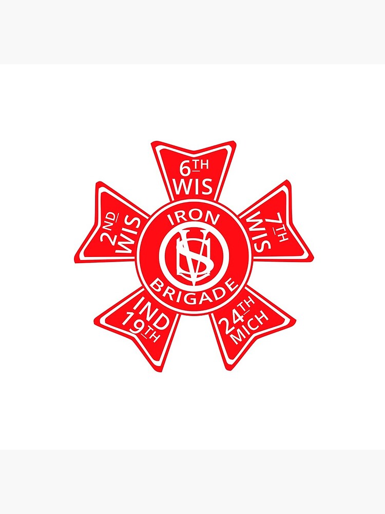 "Iron Brigade American US Civil War " Pin for Sale by jtrenshaw | Redbubble