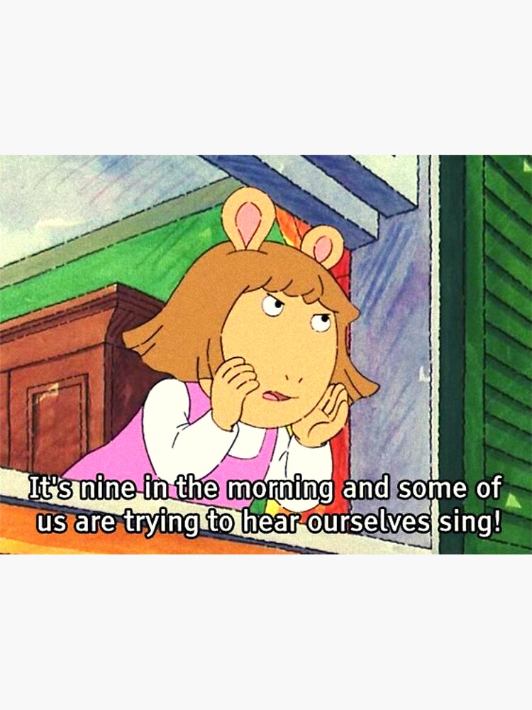 "DW Wants to Sing" Sticker for Sale by tngochi714 | Redbubble