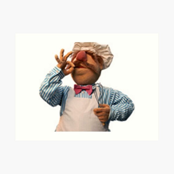 "Swedish Chef " Art Print for Sale by AstaroClothing | Redbubble