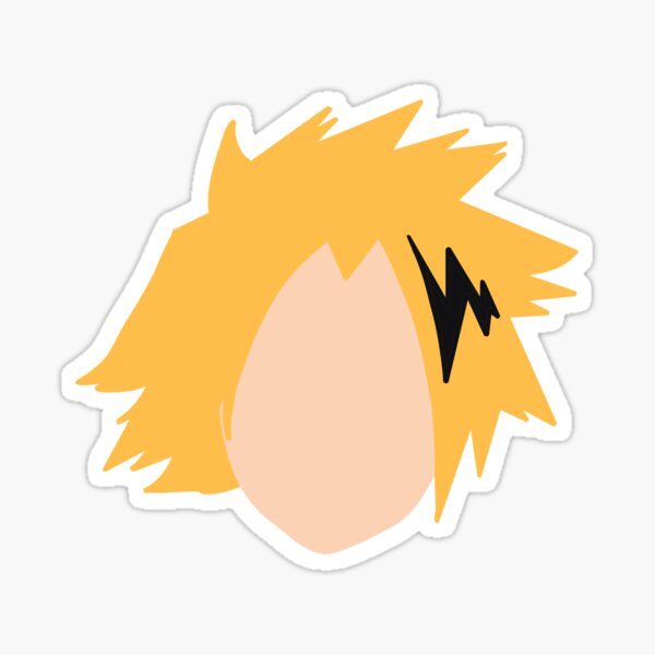 "Denki Kaminari" Sticker by p4nda | Redbubble