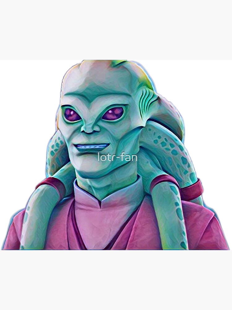"Clone Wars Kit Fisto" Poster for Sale by lotr-fan | Redbubble