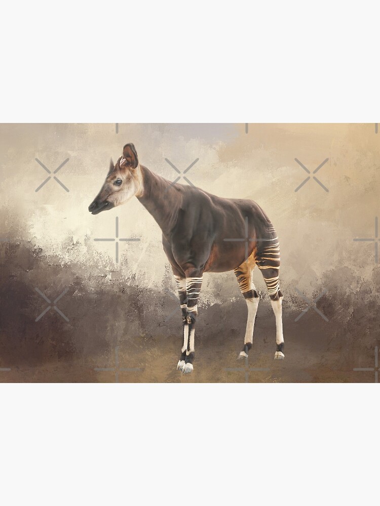 "Stunning Okapi" Mask by fineart2017 | Redbubble