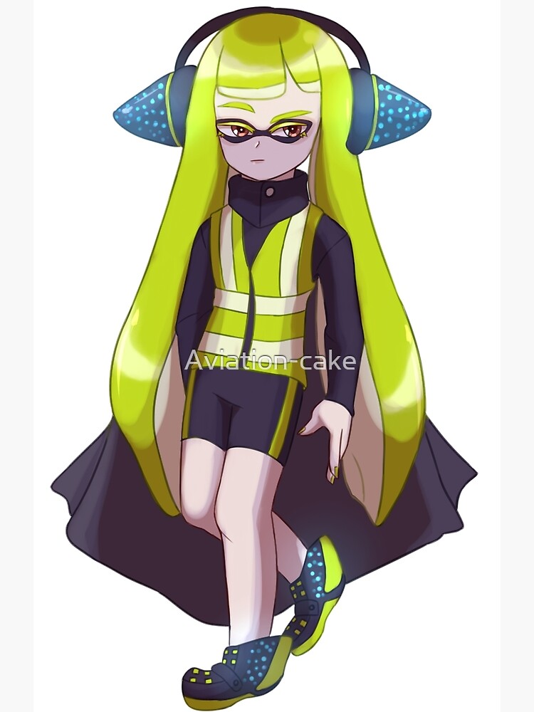 "Splatoon Agent 3" Poster for Sale by Aviation-cake | Redbubble