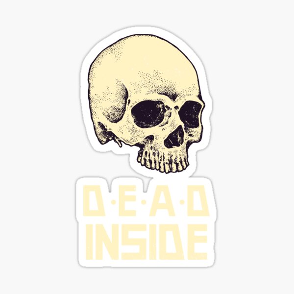 Pegatina « hogar o incluso taza con este impresionante diseño "Dead ...