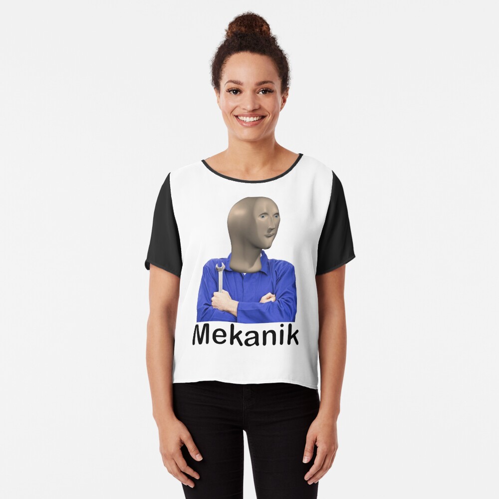 "MEKANIK at your service" Sticker for Sale by Francesvief | Redbubble