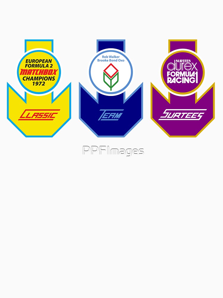 "Classic Team Surtees sponsors from the 1970's" Classic T-Shirt for ...