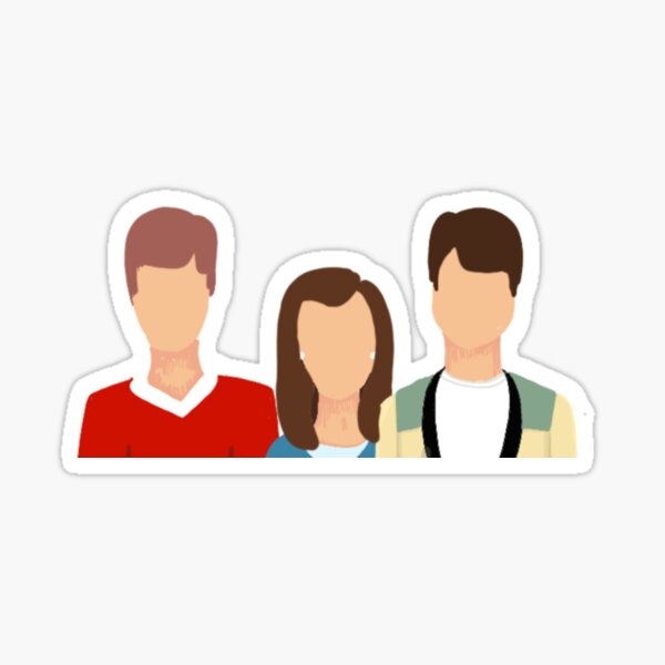 "Ferris Bueller’s Day Off Cast" Sticker for Sale by ellagardner03 ...