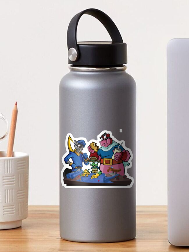 "Sly Cooper and the Gang" Sticker for Sale by Swisskid | Redbubble