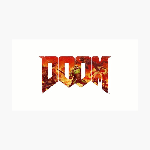 Doom Eternal Logo Photographic Prints | Redbubble