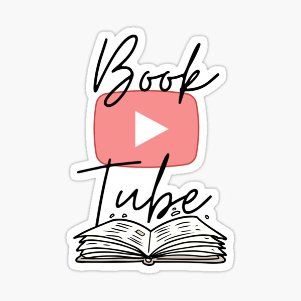 "BookTube Open Book" Sticker for Sale by Shyannegarland | Redbubble