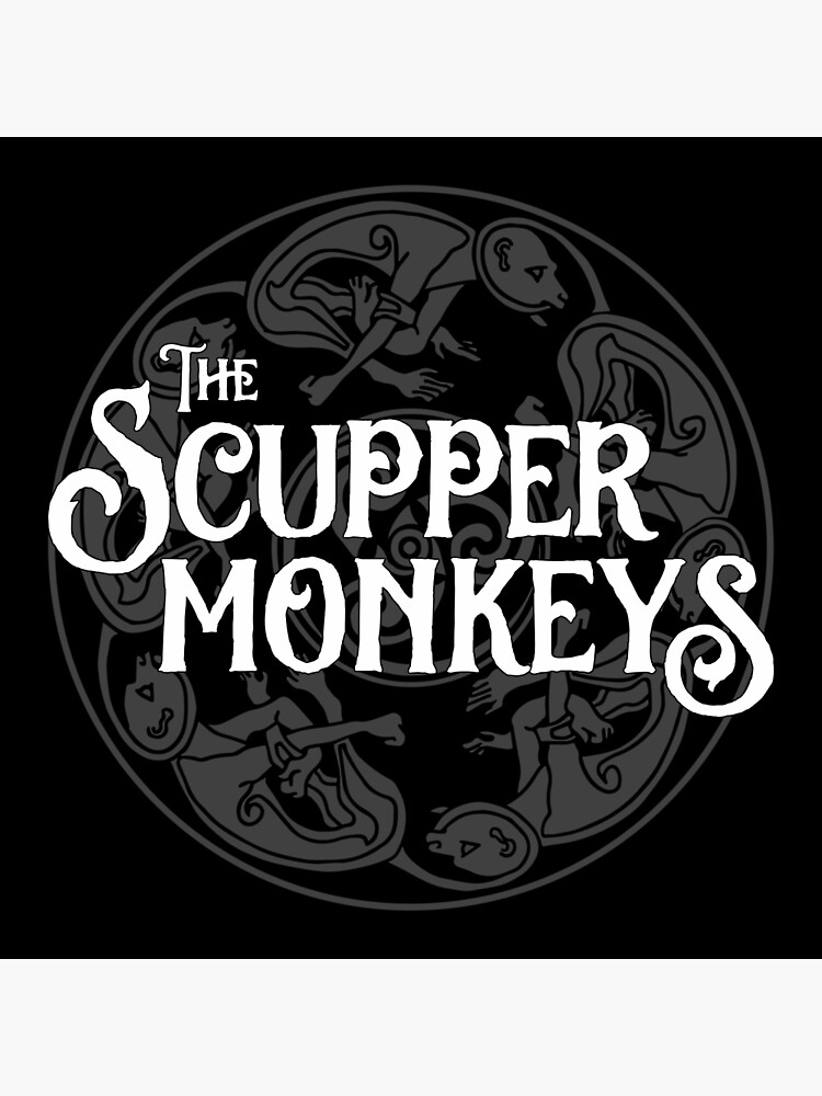 "Celtic Monkey Logo (Light Version)" Postcard for Sale by ...