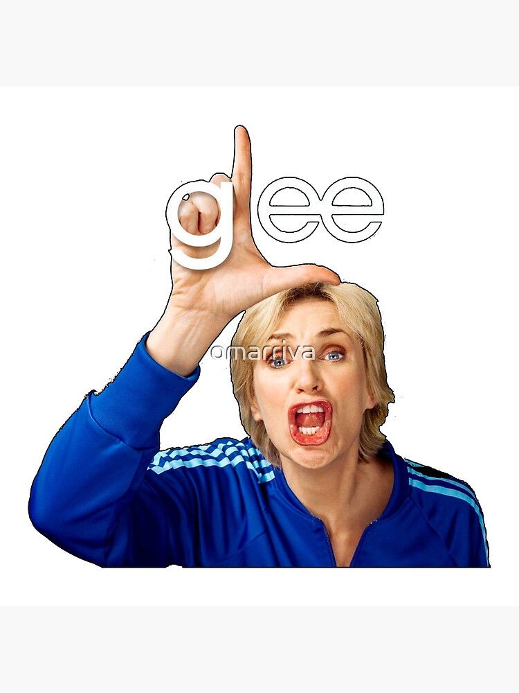 "sue sylvester" Poster by omarriva | Redbubble