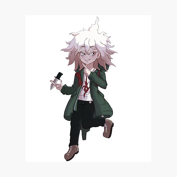 "Nagito Komaeda Chibi Danganronpa 2: Goodbye Despair" Photographic ...