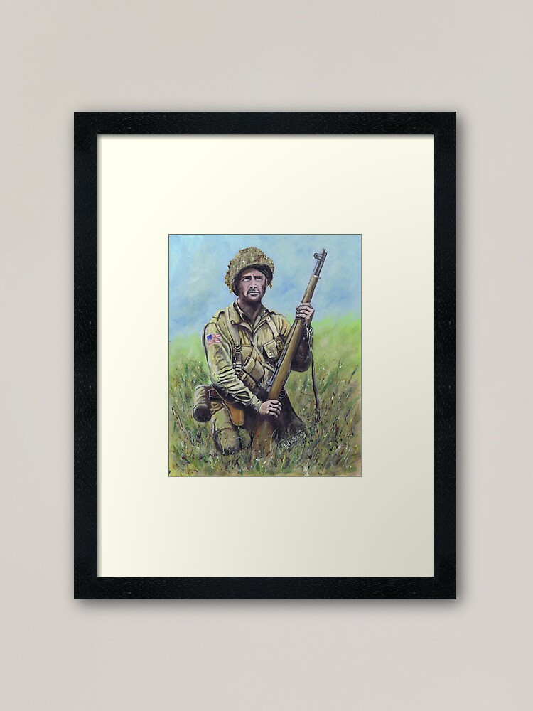 "US Paratrooper 82nd Airborne" Framed Art Print by phils-art | Redbubble