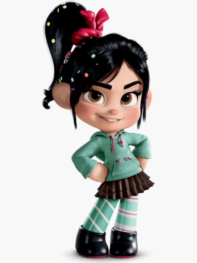 Pegatina «Ralph rompe el Vanellope de Internet» de kasuluaa | Redbubble