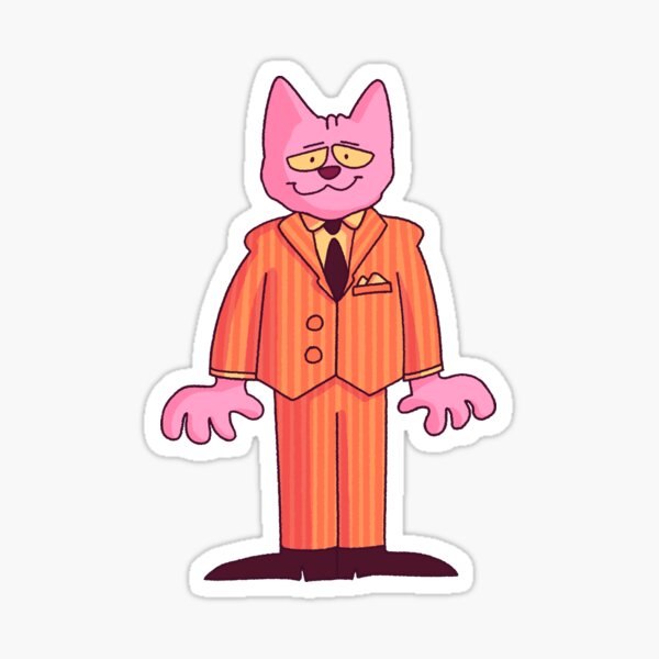 "funky man" Sticker by turneep | Redbubble