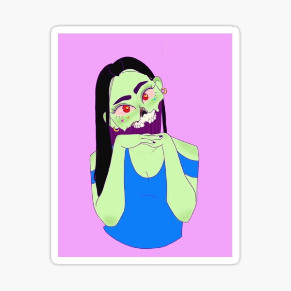 "Jaw dropping " Sticker by Krittalevitt | Redbubble