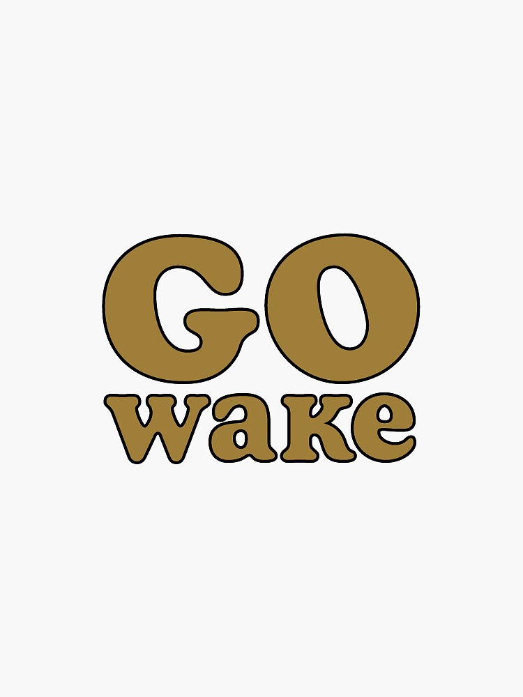 "wake forest " Sticker for Sale by calliemoreland | Redbubble