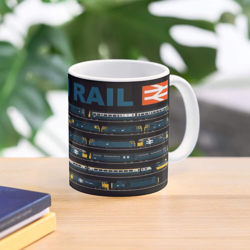 "BRITISH RAIL TRAINS" Coffee Mug for Sale by CraigMatthews | Redbubble