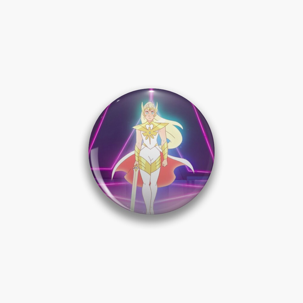 Badge « Nouveau she-ra », par mermistaaa | Redbubble