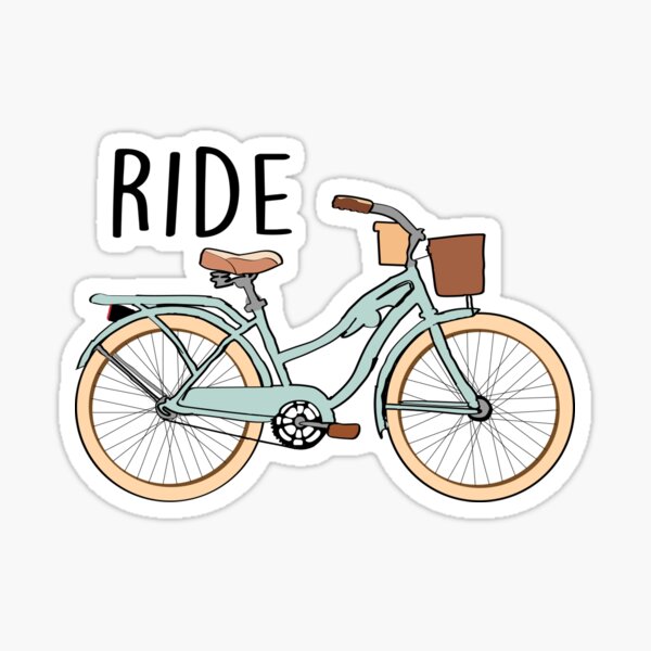 "Ride" Sticker by wtreadaway | Redbubble
