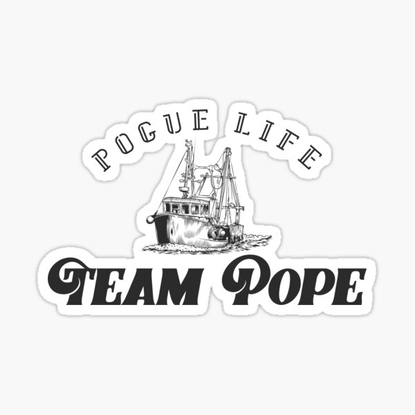 "Outerbanks OBX Team Pope " Sticker for Sale by libeachbum | Redbubble