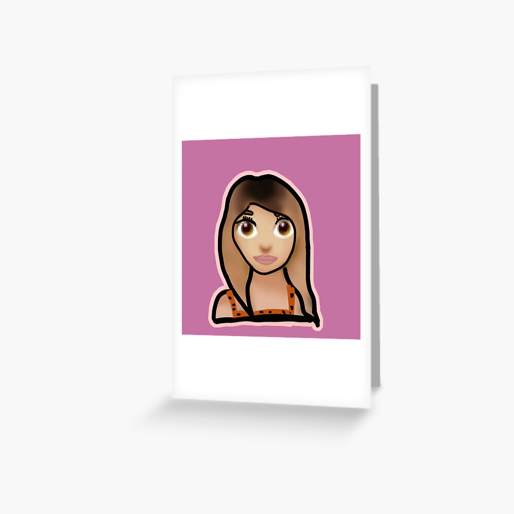 "Addison Rae Emoji" Greeting Card by PinkMaple | Redbubble