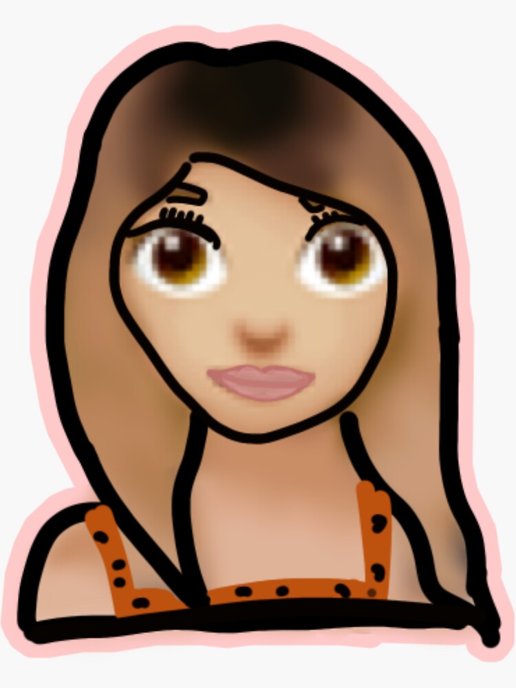 "Addison Rae Emoji" Sticker for Sale by PinkMaple | Redbubble