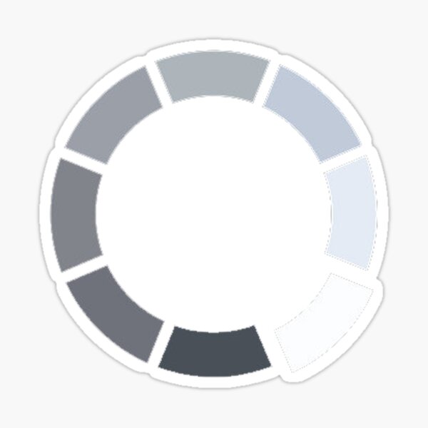 "Loading..." Sticker by EllaFreeman12 | Redbubble