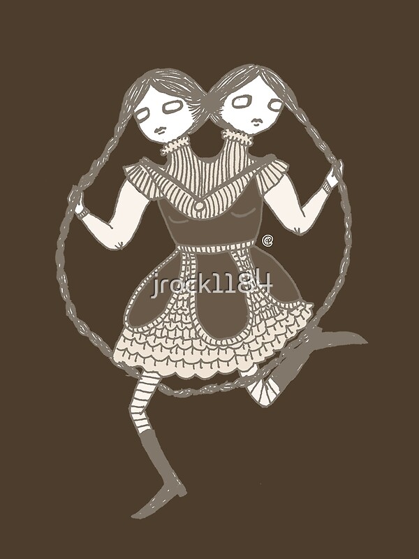 "Jump Rope Twins" by jrock1184 | Redbubble