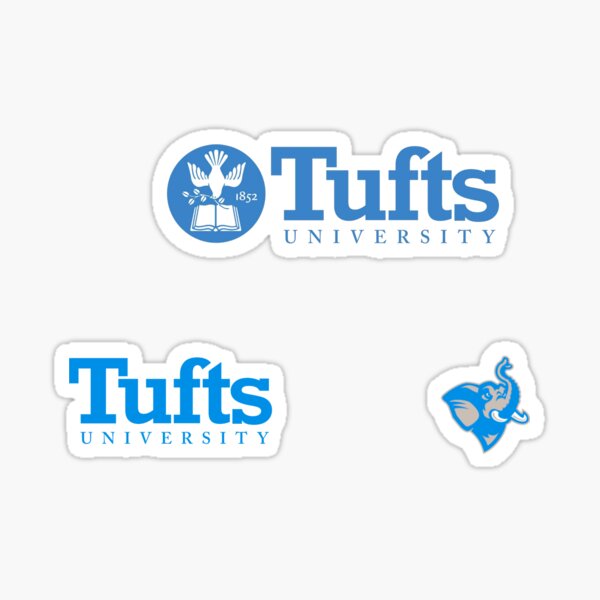 "Tufts University Sticker Pack" Sticker for Sale by Peytoncrest | Redbubble