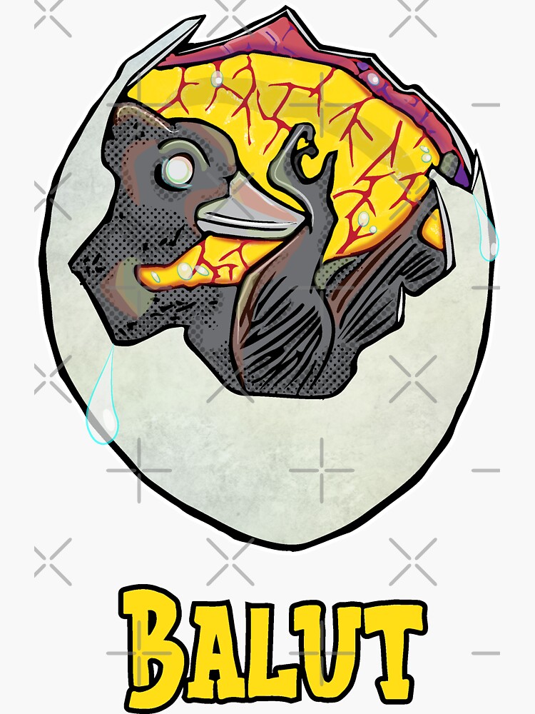 "Balut Pinoy. Balut sa Puti" Sticker for Sale by artjuniverse | Redbubble