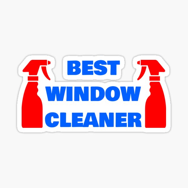 Window Cleaner Stickers | Redbubble